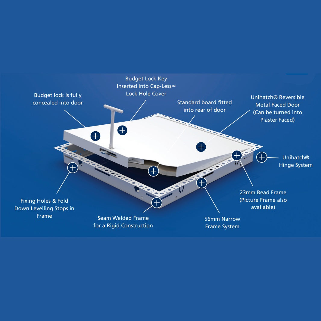 Premium Access Panel - Metal Door - Beaded Frame – Ceilings & More Ltd Premium Access Panel - Metal Door - Beaded Frame – Ceilings & More Ltd